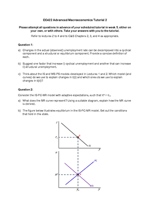 Heterogeneous agent models practice questions and answers - EC422: Heterogeneous Agent - Studocu