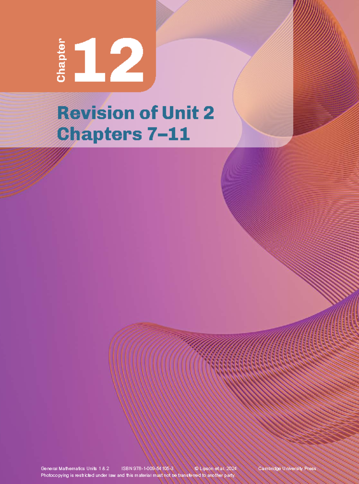 Senior Math Unit Review Grade 11: General Mathematics Units 1 & 2 - Studocu