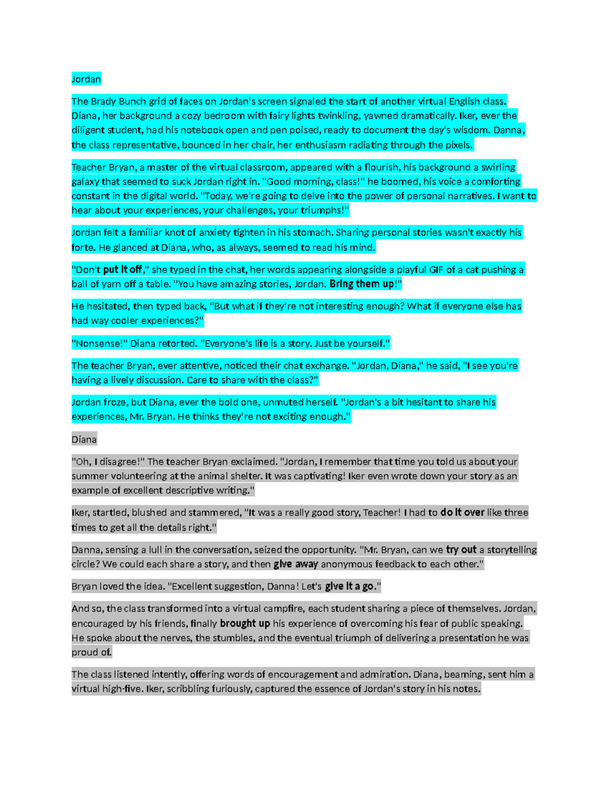 English 101 - Exploring Personal Narratives in Virtual Classrooms - Studocu