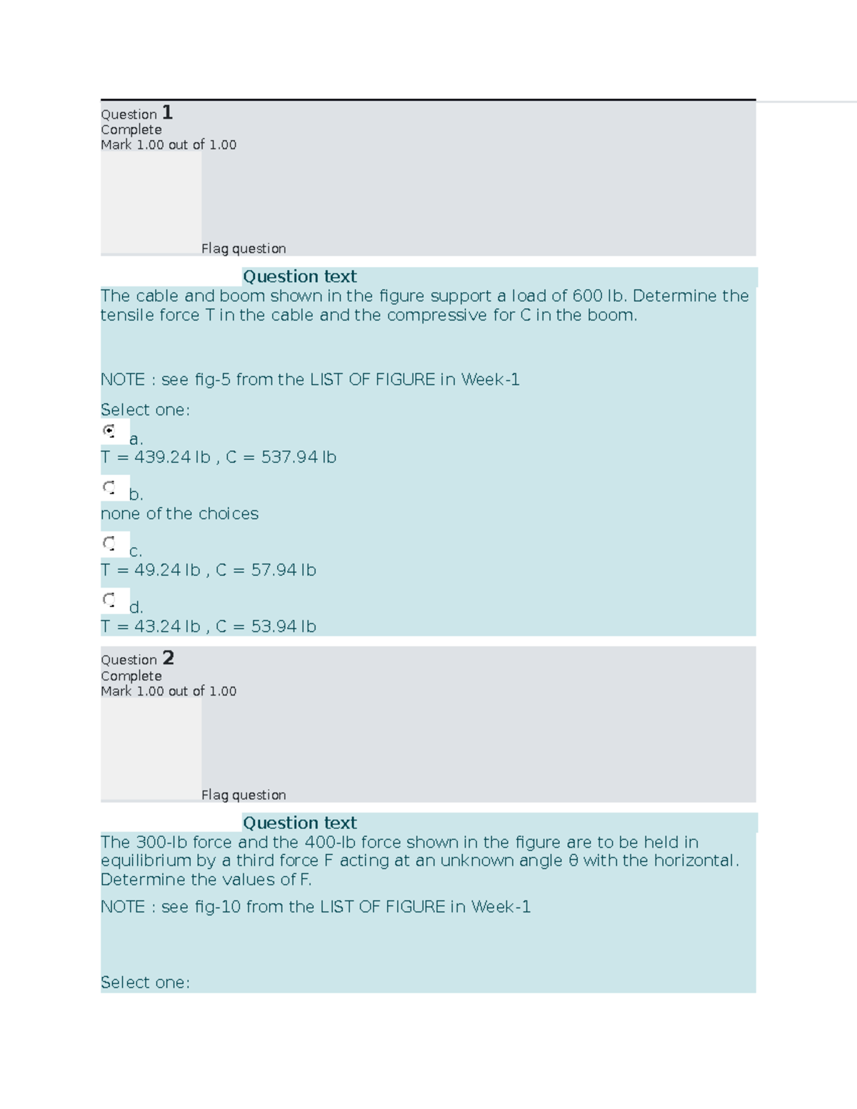 Calculus-Based Physics 1 Final Exam Questions and Solutions - Studocu
