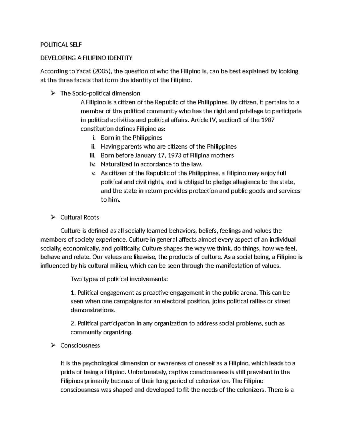 Istruktura ng Wikang Filipino: Mga Aspeto at Bahagi ng Wika - Studocu
