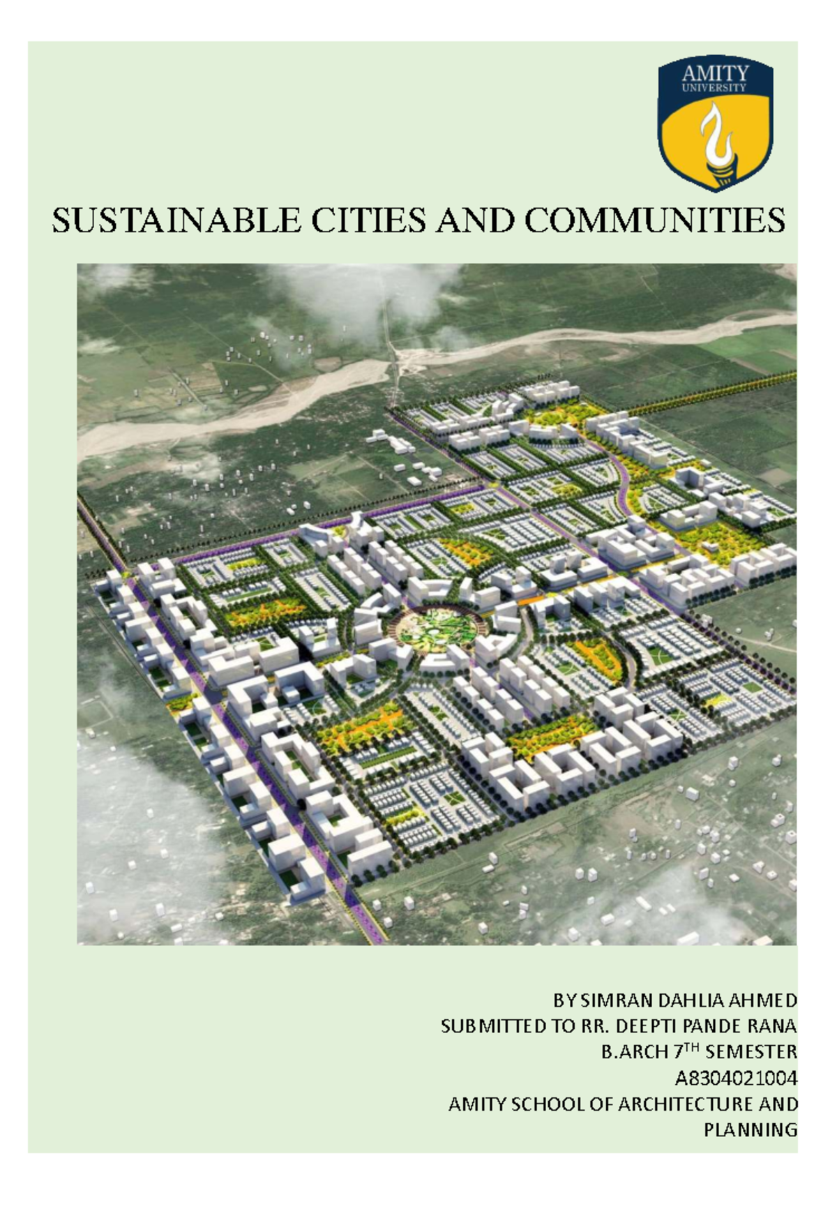 CITI - Building Sustainable Cities: Lessons from Chennai Floods - Studocu