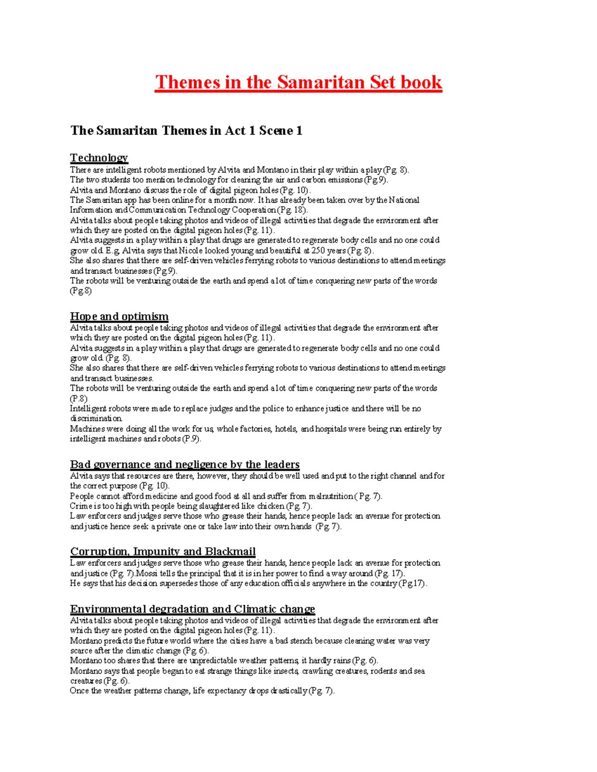 Themes in the Samaritan Set book- TR SAM - Themes in the Samaritan Set ...