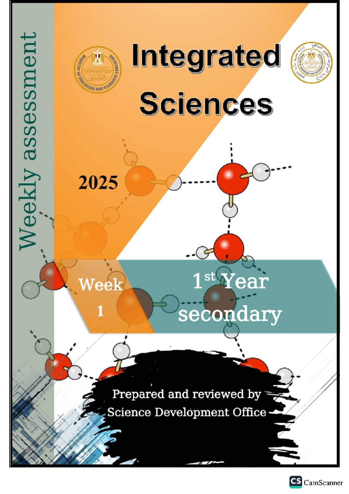 Integrated Science 2025 Weekly Assessments for 1st Year Secondary - Studocu
