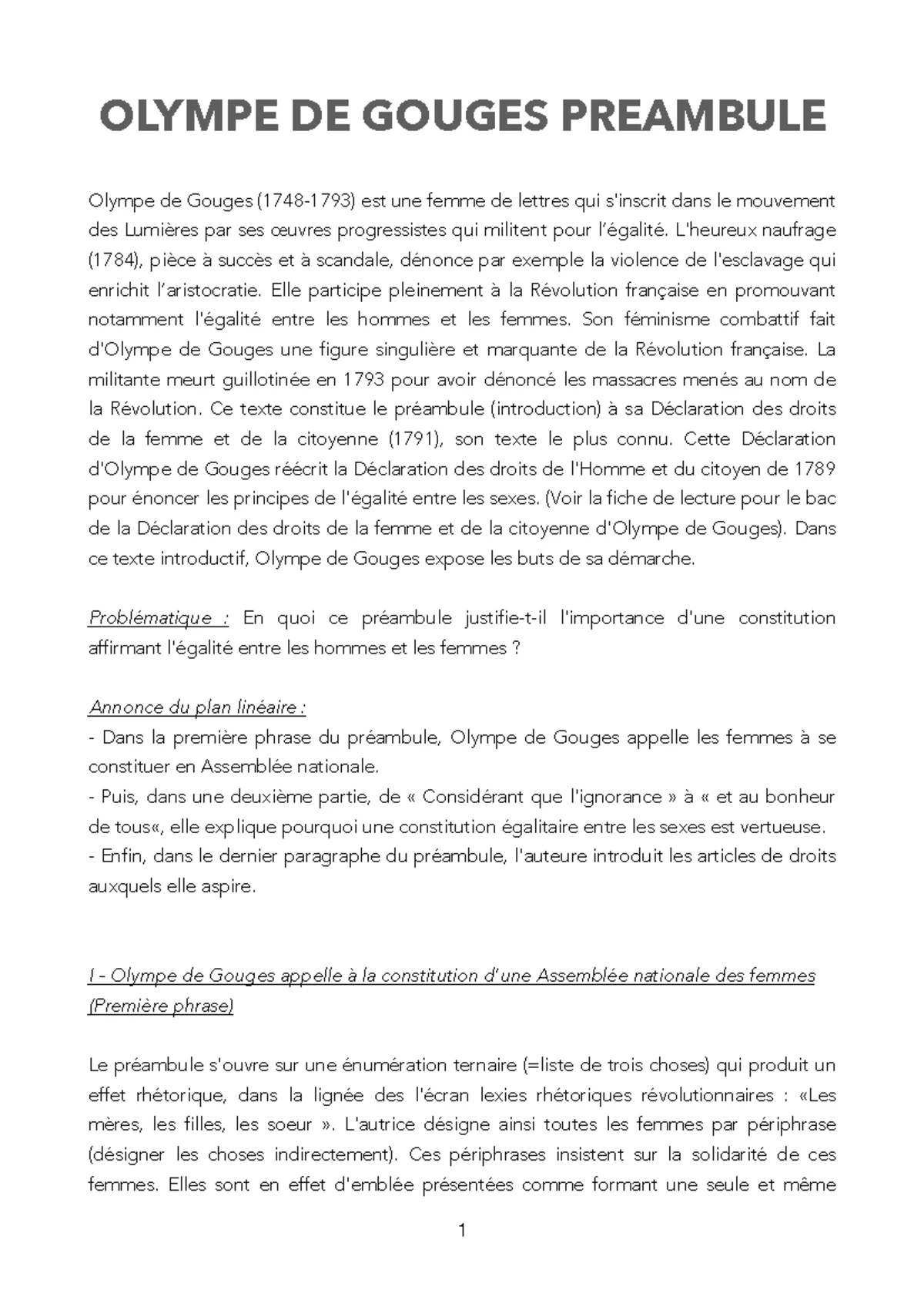 Fiche complète : Procédés littéraires et outils grammaticaux - Studocu