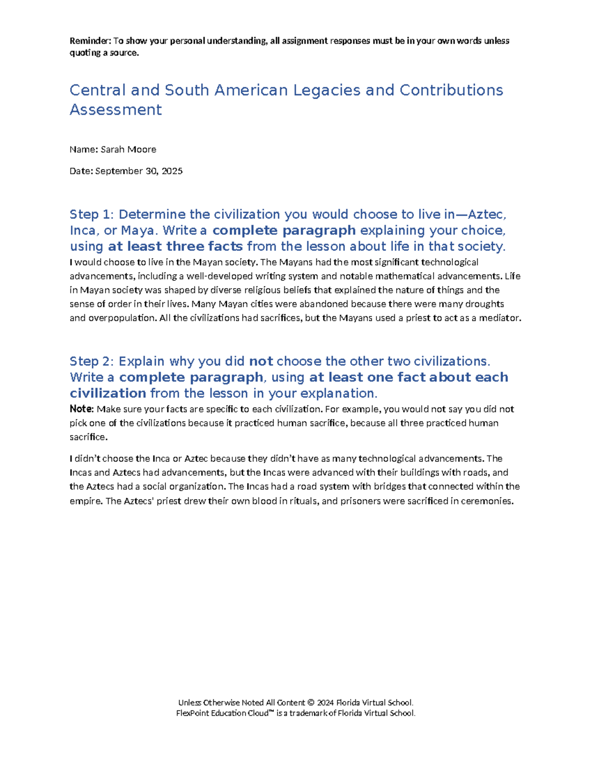 Legacies and Contributions of Central and South American Civilizations ...