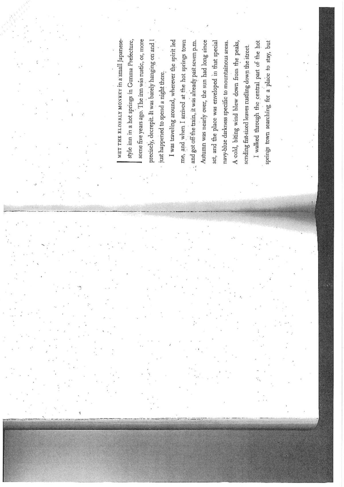 Haruki Murakami - Confessions of A Shinagawa Monkey - MET THE ELDERLY ...