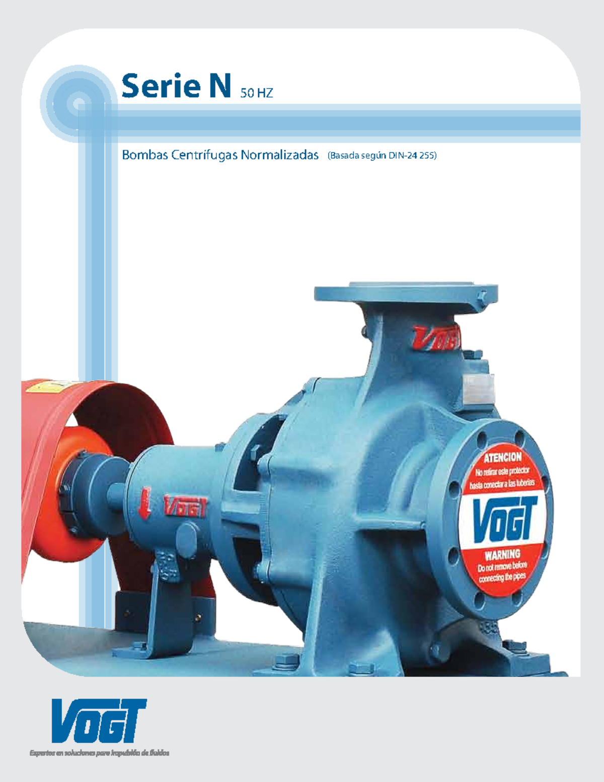 Catálogo de Bombas Centrífugas Serie N - Vogt 50 Hz - Studocu