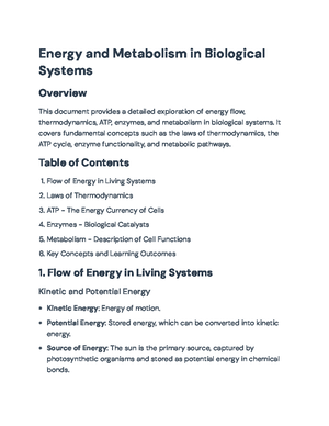 Biology 101: Understanding Living Systems and the Nature of Science ...