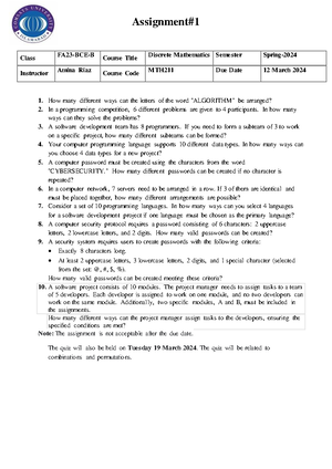 113 handout 02.3 Practice Test 1 - MATH 113 – PRACTICE TEST 1 (P – 2 ...