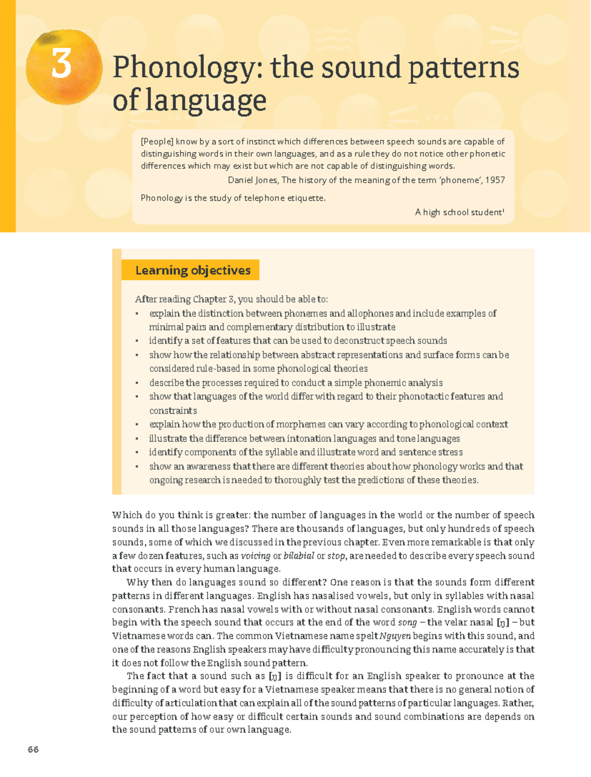 Phonology (LING 101): Understanding Sound Patterns in Language - Studocu