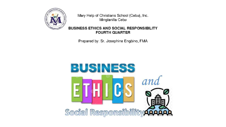 Business Ethics and Social Responsibility: GRADE 12 ABM Final Notes ...