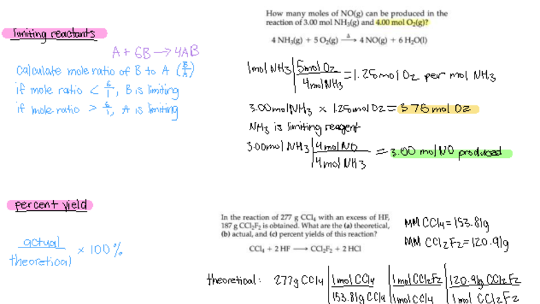 Final Exam Cheat Sheet - Chem 4AB: Limiting Reactants & Thermodynamics - Studocu