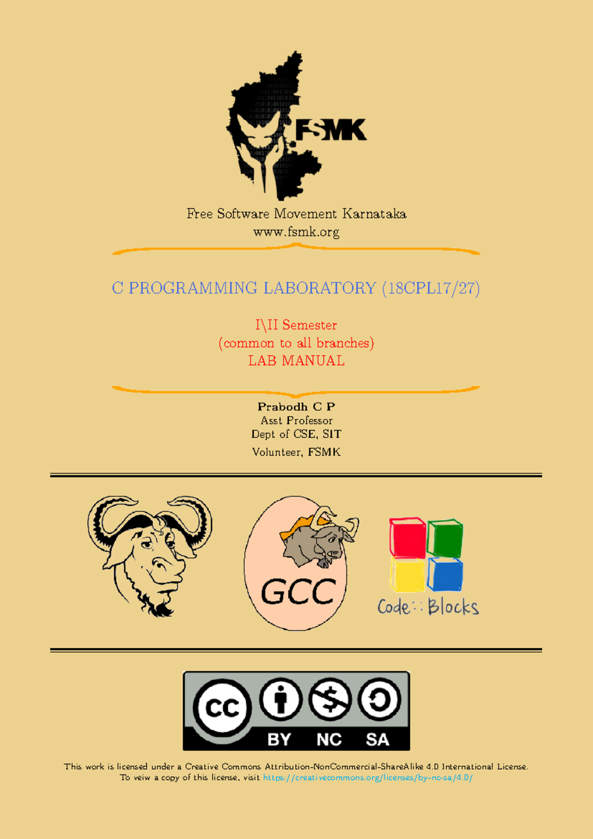 CPL Lab Manual - Free Software Movement Karnataka fsmk } C PROGRAMMING ...