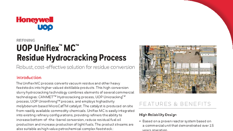 UOP Hydrocracking Process: Enhancements & Integration Solutions - Studocu