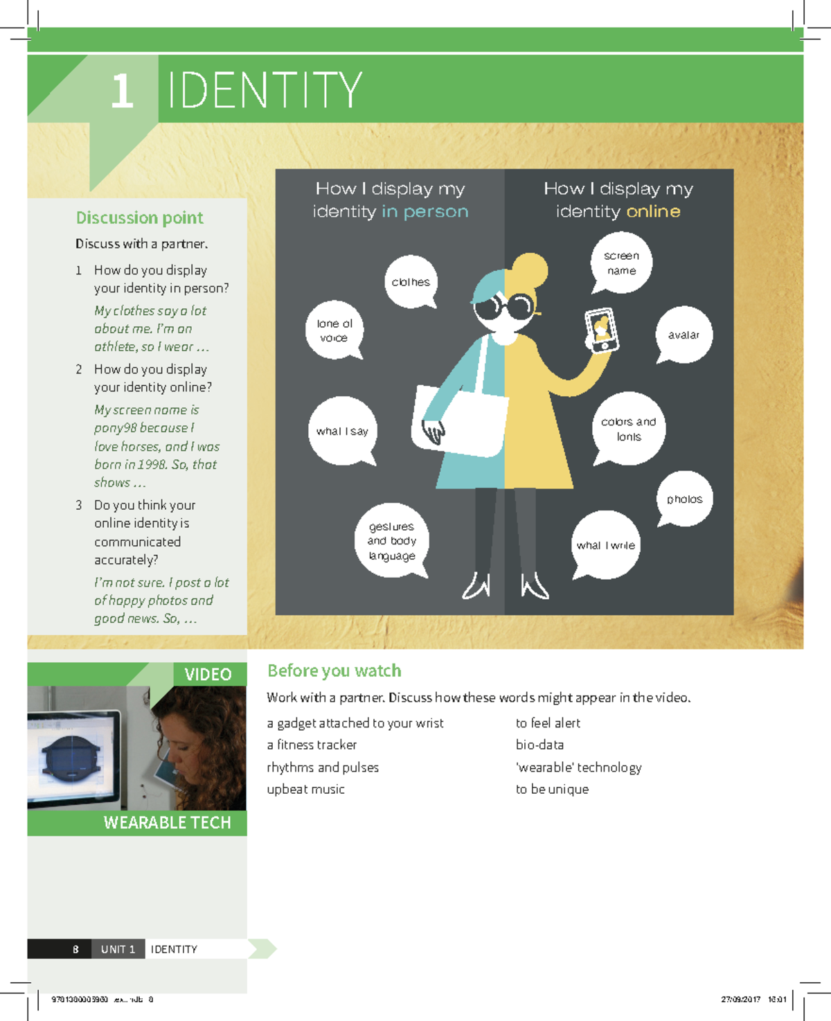 Skillful Level 3 R&W Unit 1: Identity Reading & Discussion Notes - Studocu