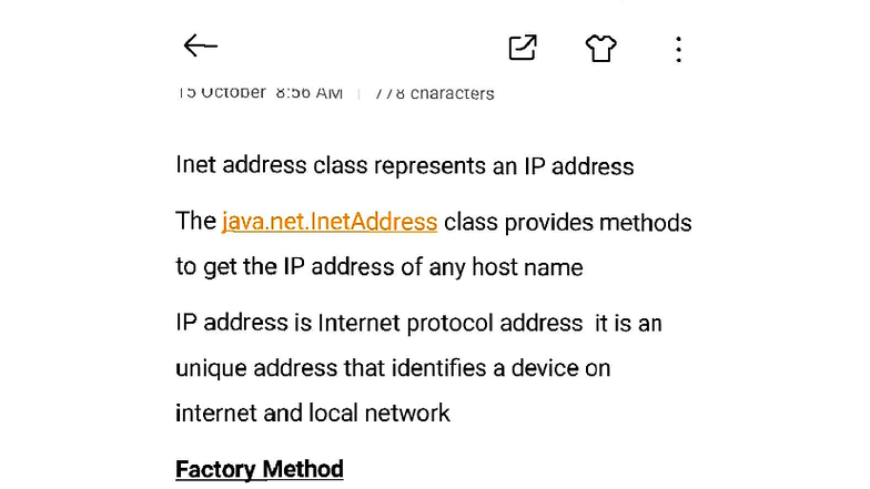 Web Technology: Understanding Java's InetAddress Class and Factory ...