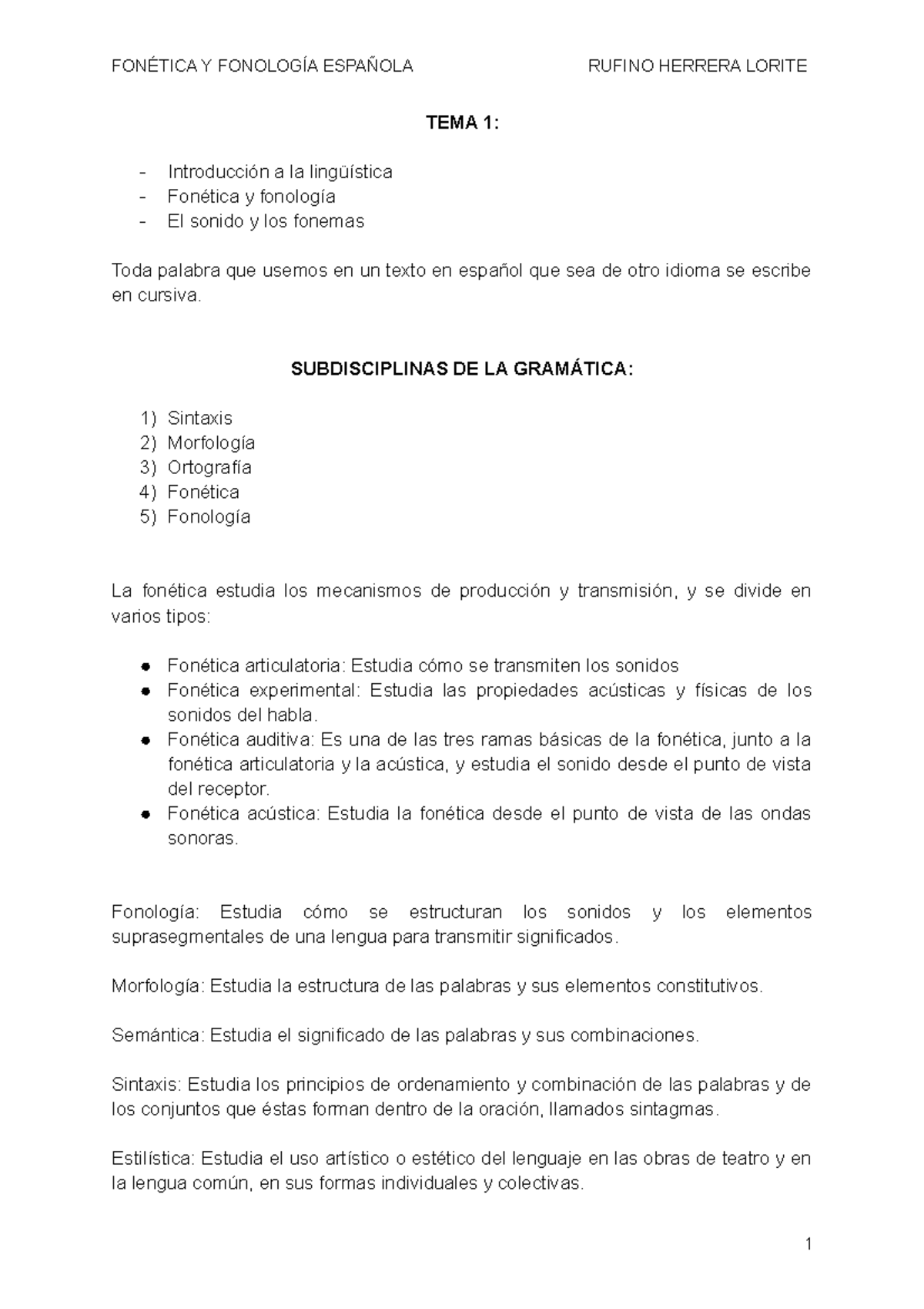 Estudio de Fonética y Fonología Española: Introducción y Principios ...