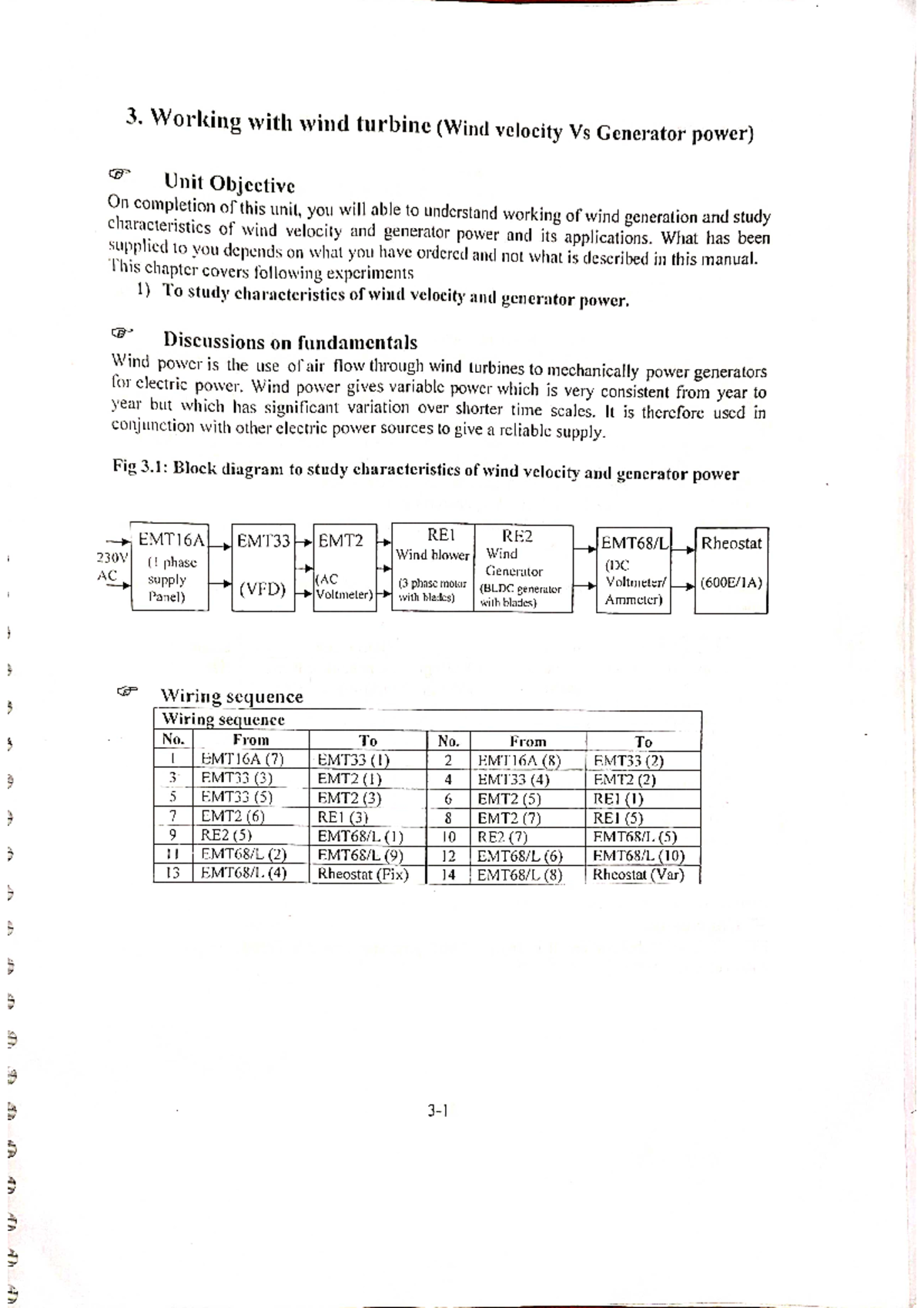 Wind Energy Lab Manual: A Comprehensive Guide for Students - Studocu