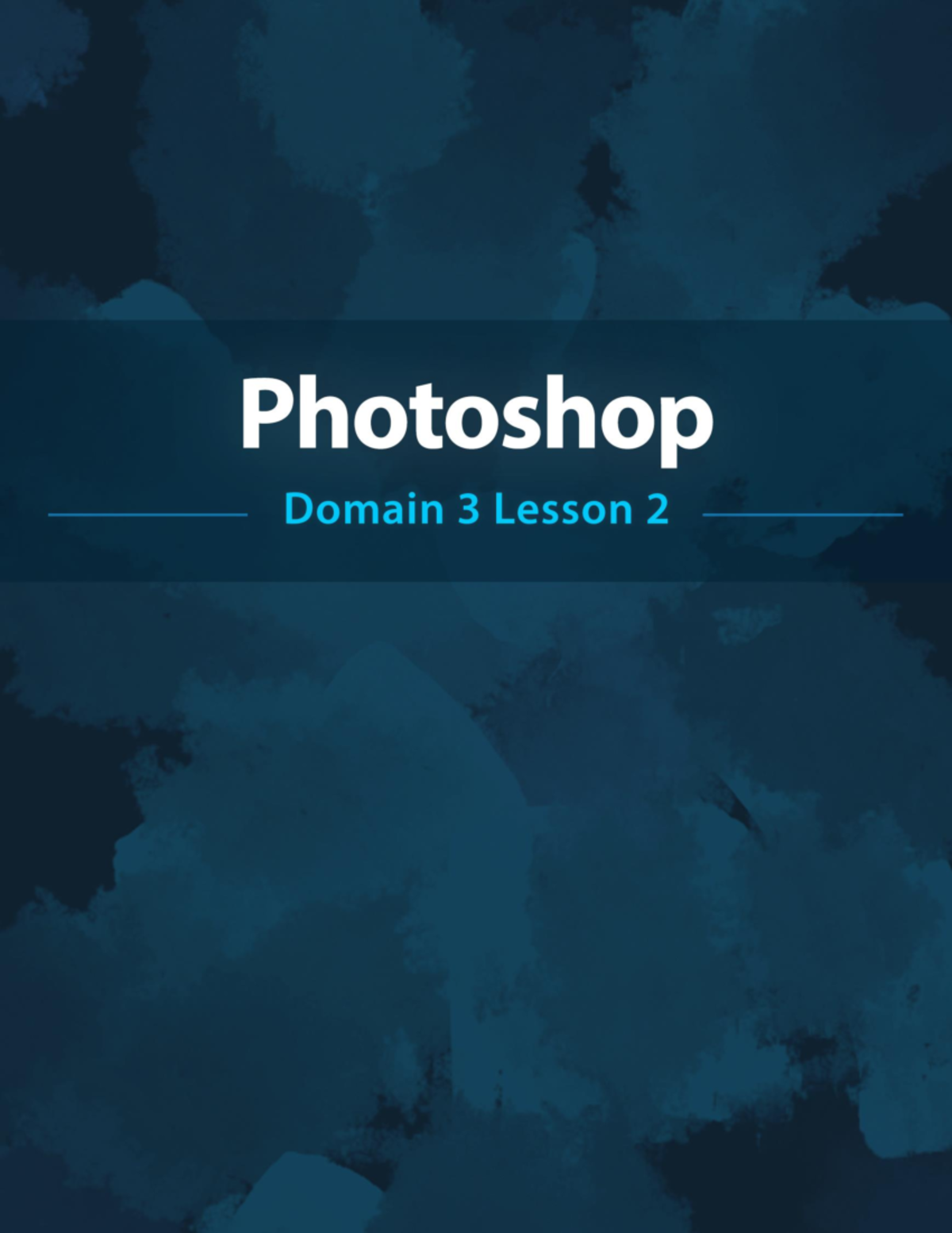 Domain 3 Lesson 2: Nondestructive & Destructive Editing in Photoshop ...