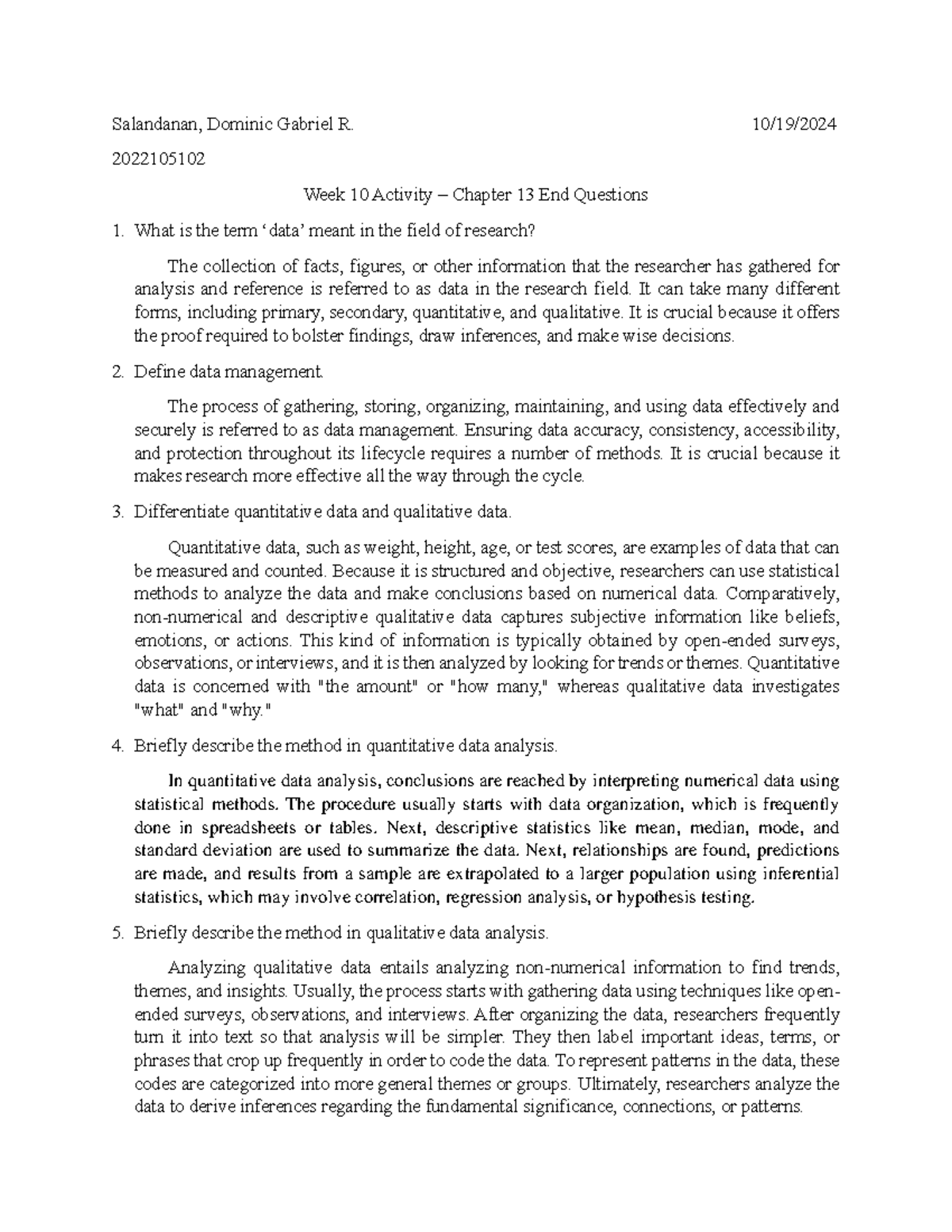 34.Salandanan Dominic Gabriel - Week 10 - Salandanan, Dominic Gabriel R ...