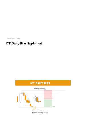 ICT Trading Course Strategy PDF and Concepts ICT Trades - ICT Trading ...