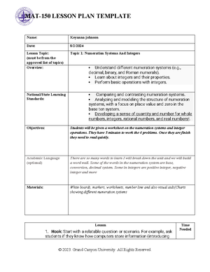 Topic 3 homework - I received a 100 on this assignmnet - MAT-151 LESSON ...