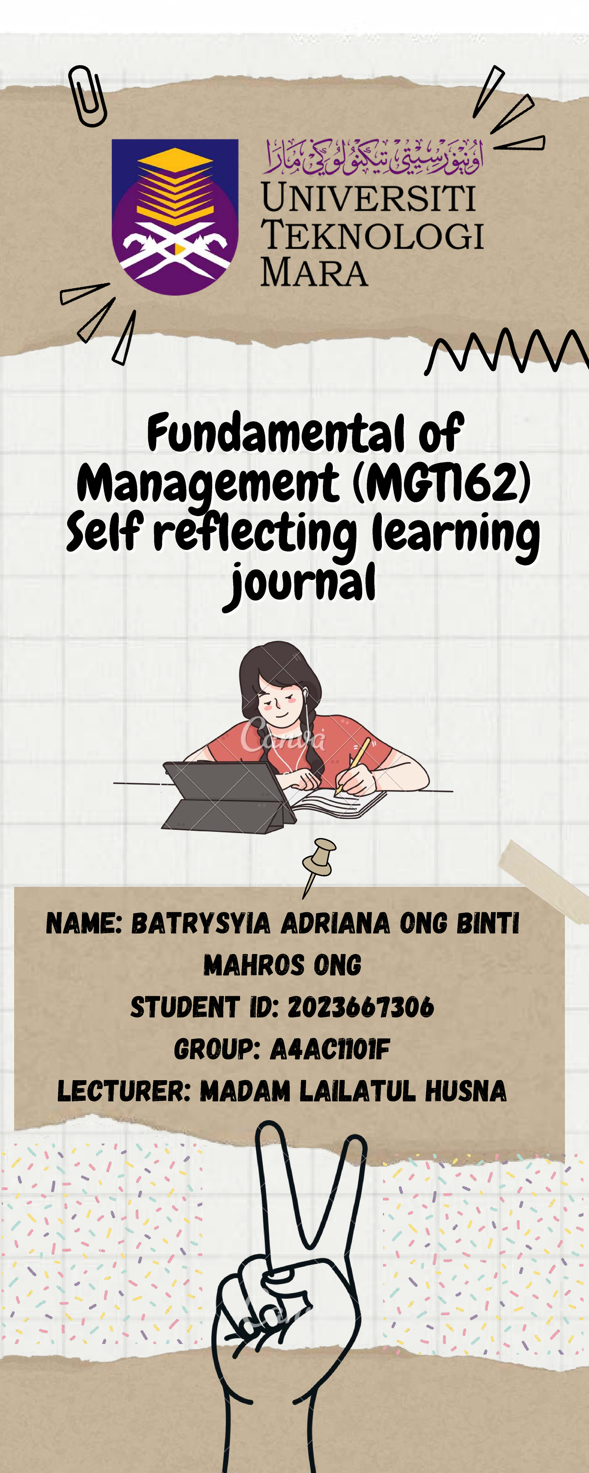 MGT162 individual assignment - Fundamental ofFundamental of Management ...