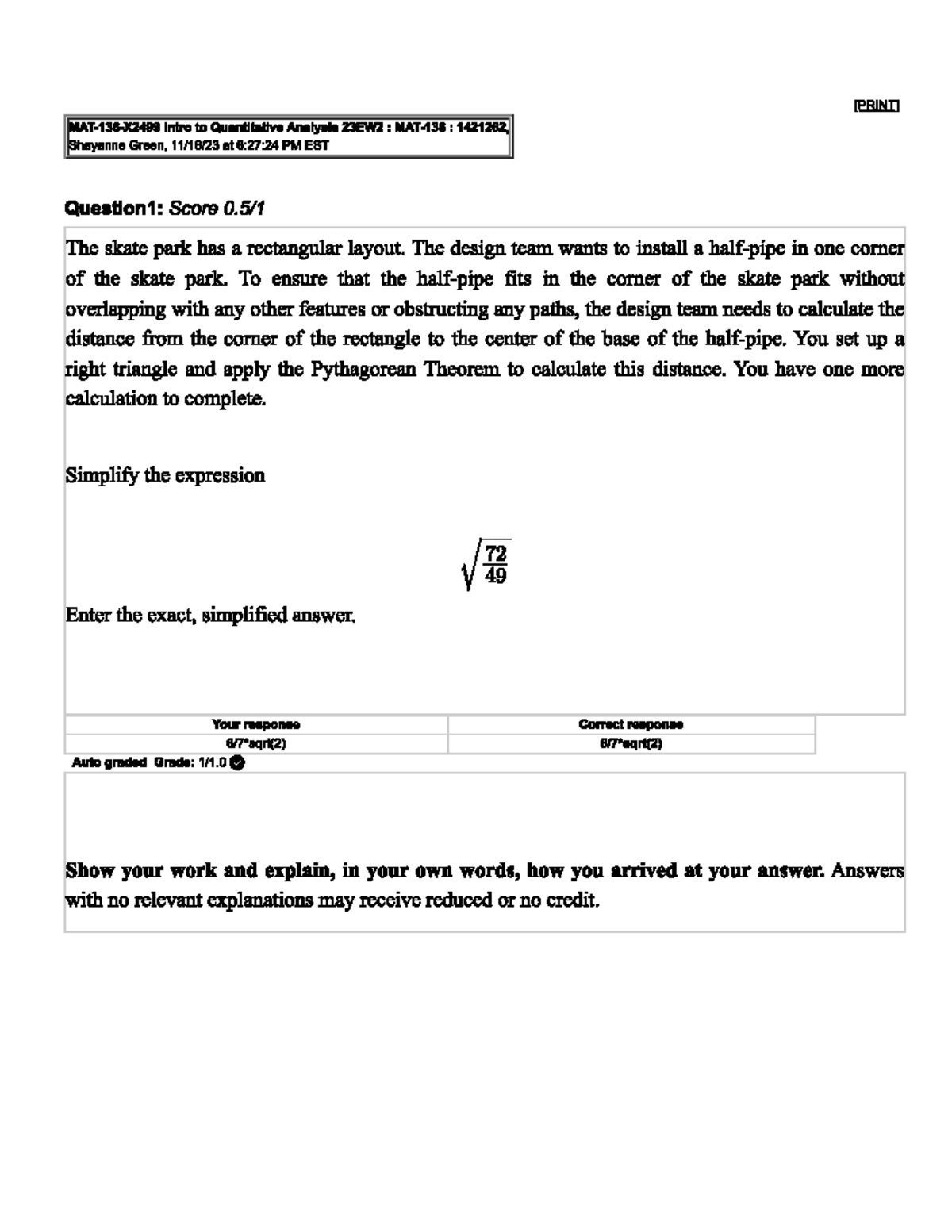 Mat-136 Project One Guide and Requirements - Studocu