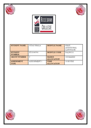 [Solved] Dirisa letlakala Le go itokiseletsa poledisano Le motho yo ...