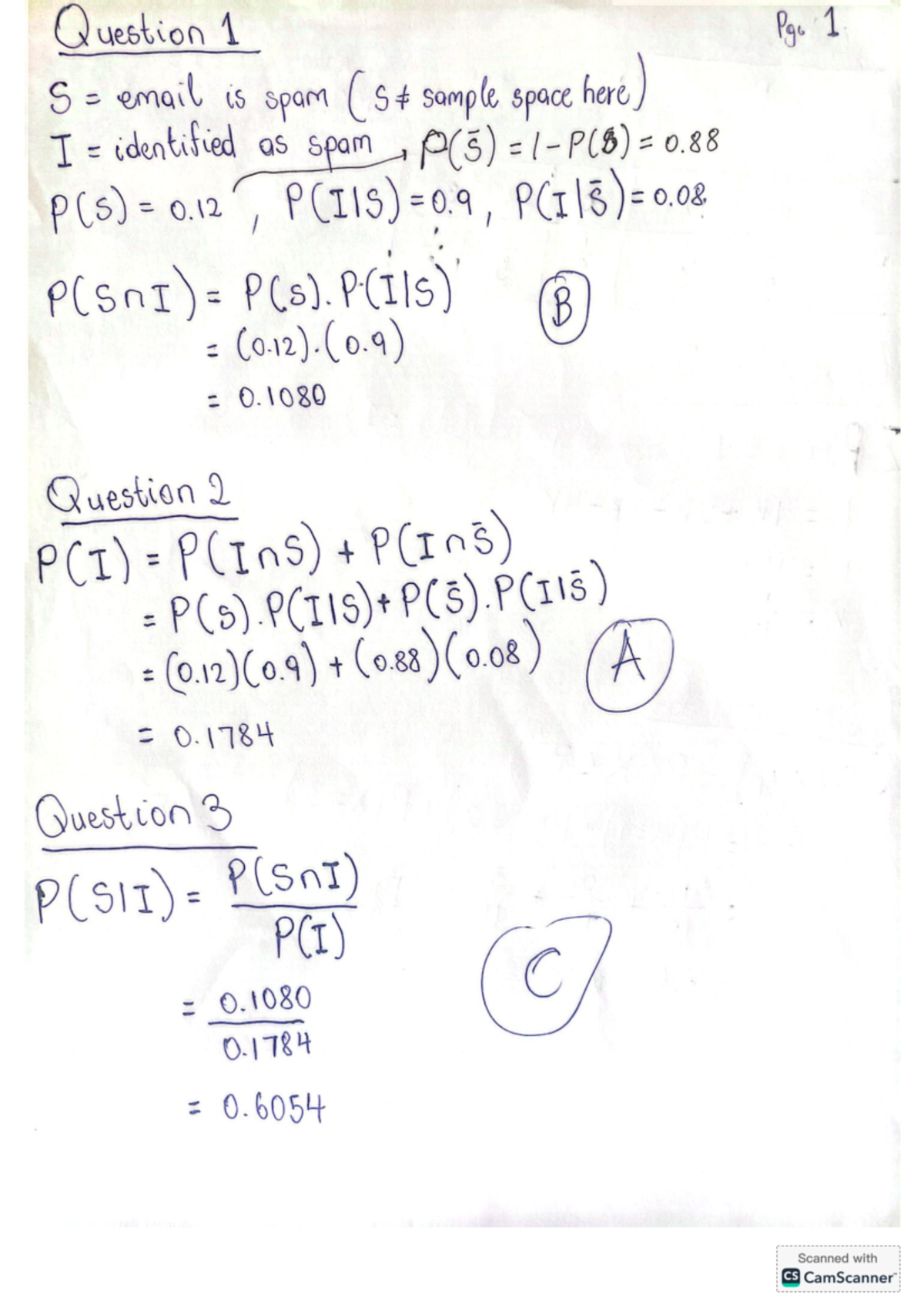 Test 2 Revision Memo - Probability Concepts and Practice - Studocu
