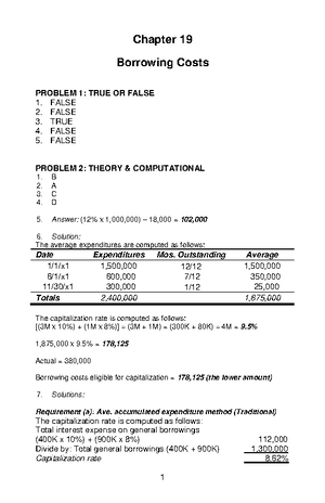 SOL. MAN. Chapter 3 BANK Reconciliation IA PART 1A - Chapter 3 Bank Reconciliation PROBLEM 1 ...