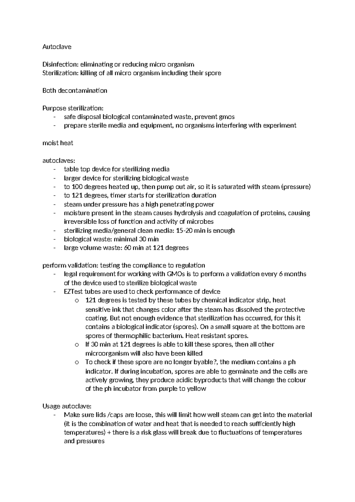 Autoclave Sterilization Techniques: A Comprehensive Guide (BIO 101 ...