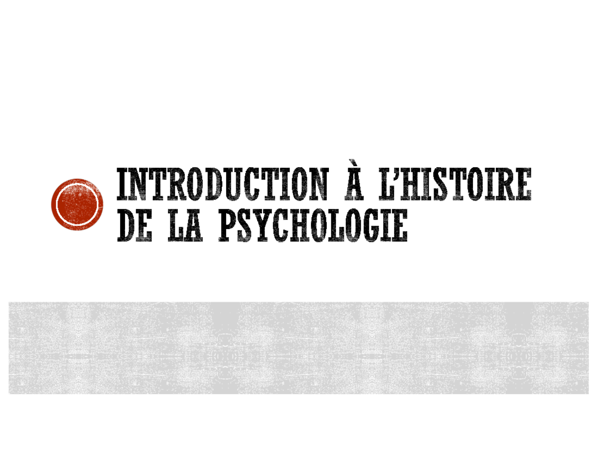 Cours 1 — histoire - OBJECTIFS § Connaître les notions clés introduites ...