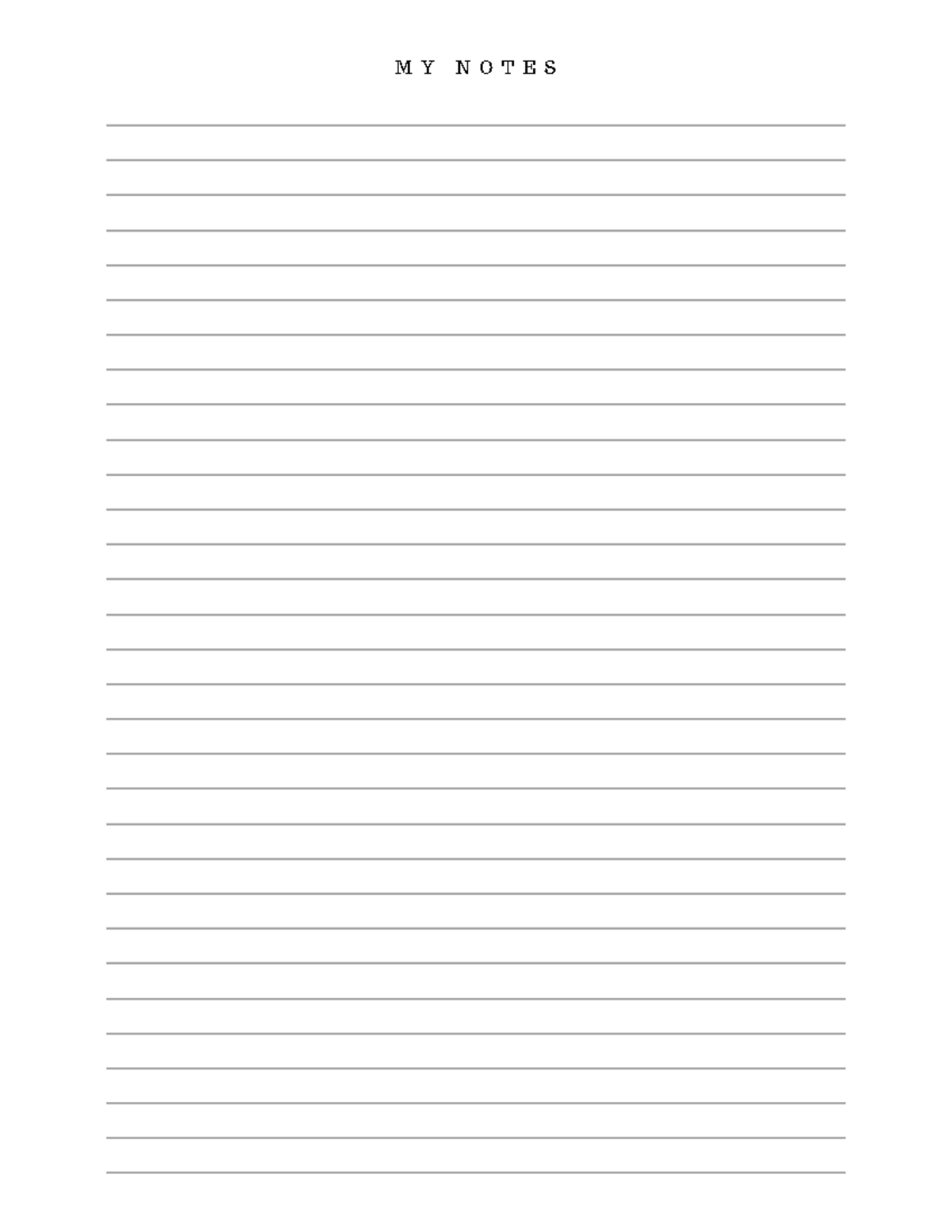 Minimalist Journal Notes Pages Planner - Studocu