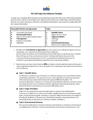 PSY 355 Module 4 Journal Activity - PSY 355 Module Four Activity ...