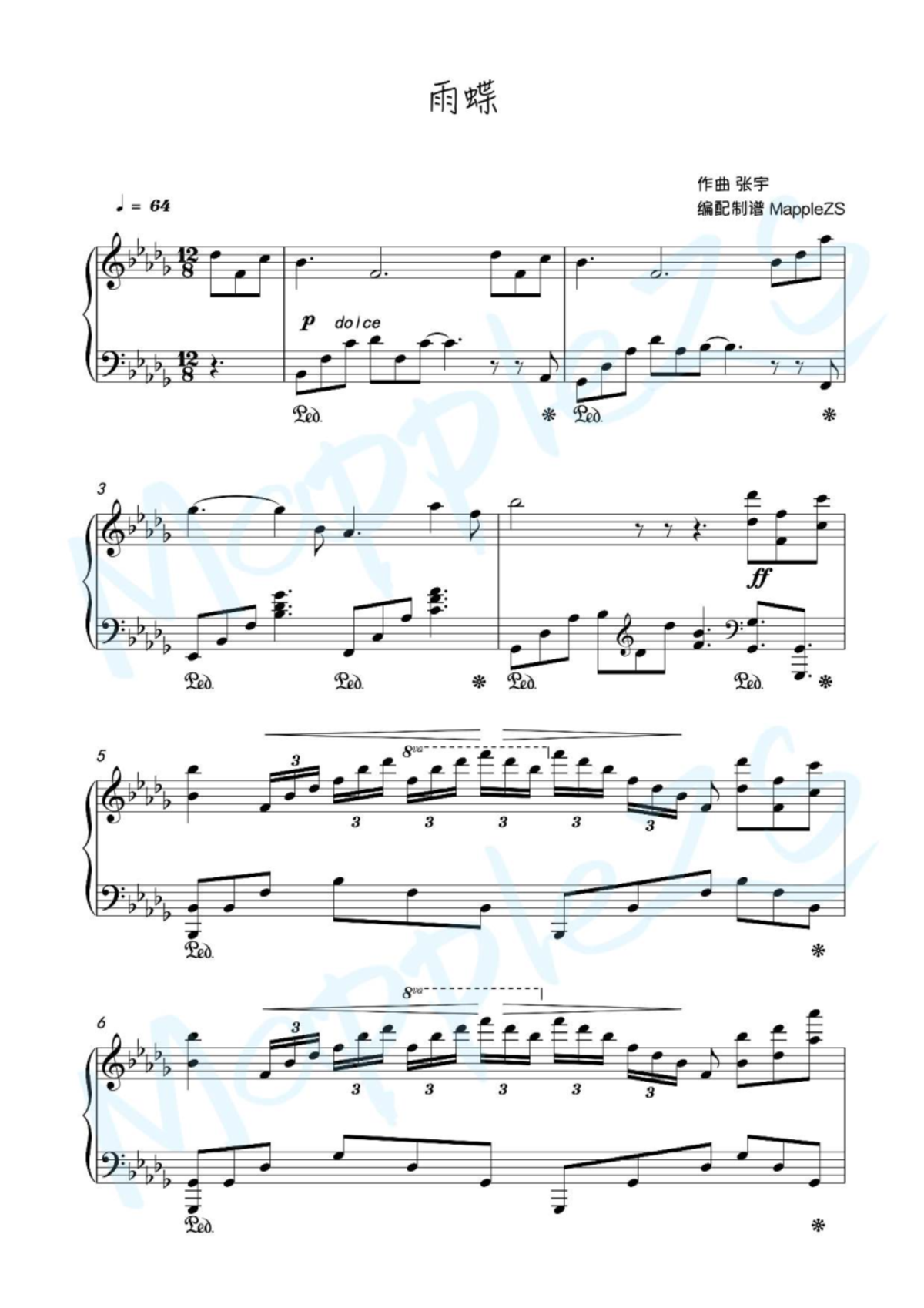 2 1 KF 64 2 MappleZS - Music Notes Analysis and Structure - Studocu