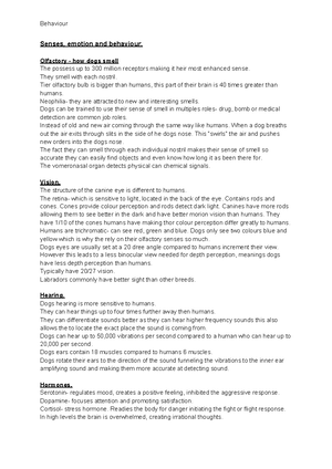 Ethogram Example of Behaviour - Behaviour Category Behaviour Name Code ...