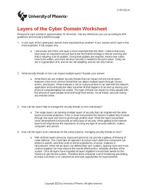 [Solved] APA citation - Cyber Domain (CYB/100) - Studocu