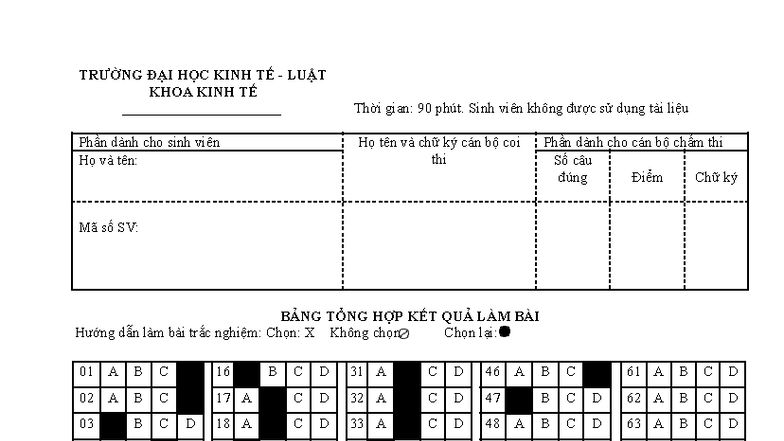 CSC Đề Thi Cuối Kỳ Kinh Tế Vĩ Mô - Mã Đề 1011C1.01 - Studocu