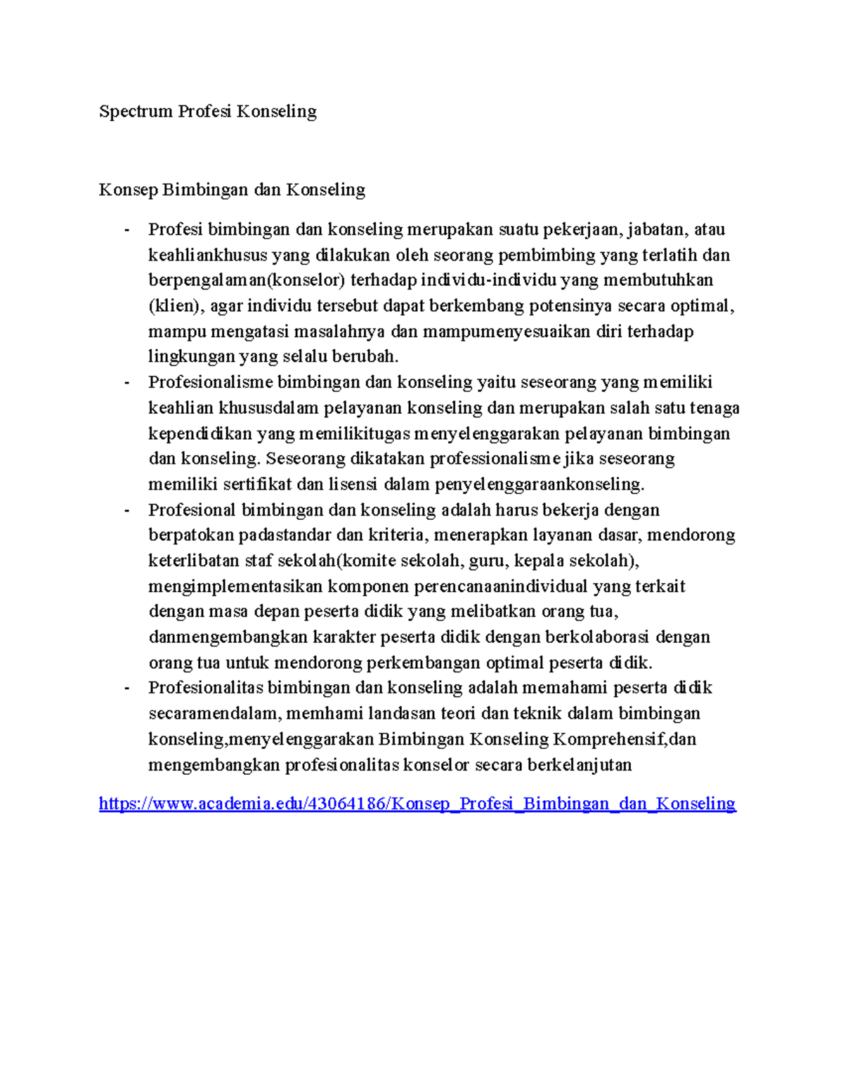 Materi 11 PPK - Konsep dan Etika dalam Bimbingan Konseling - Studocu