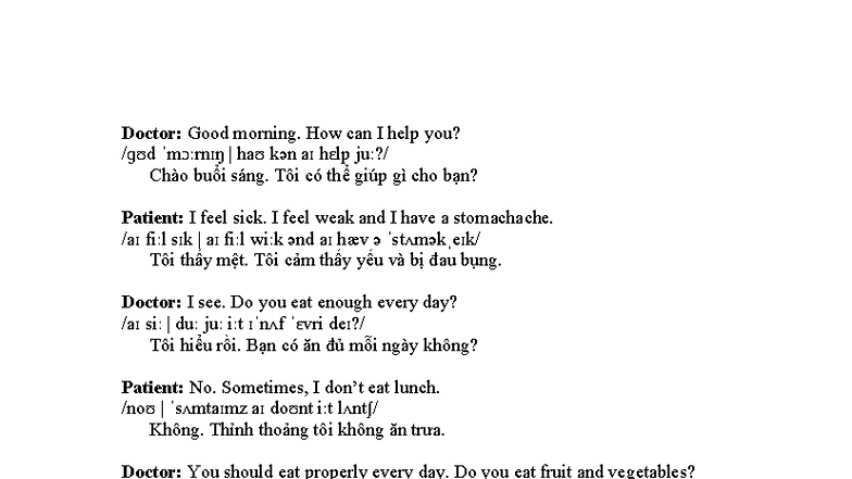 Thi Nói Giữa Kỳ - DFRF - Studocu