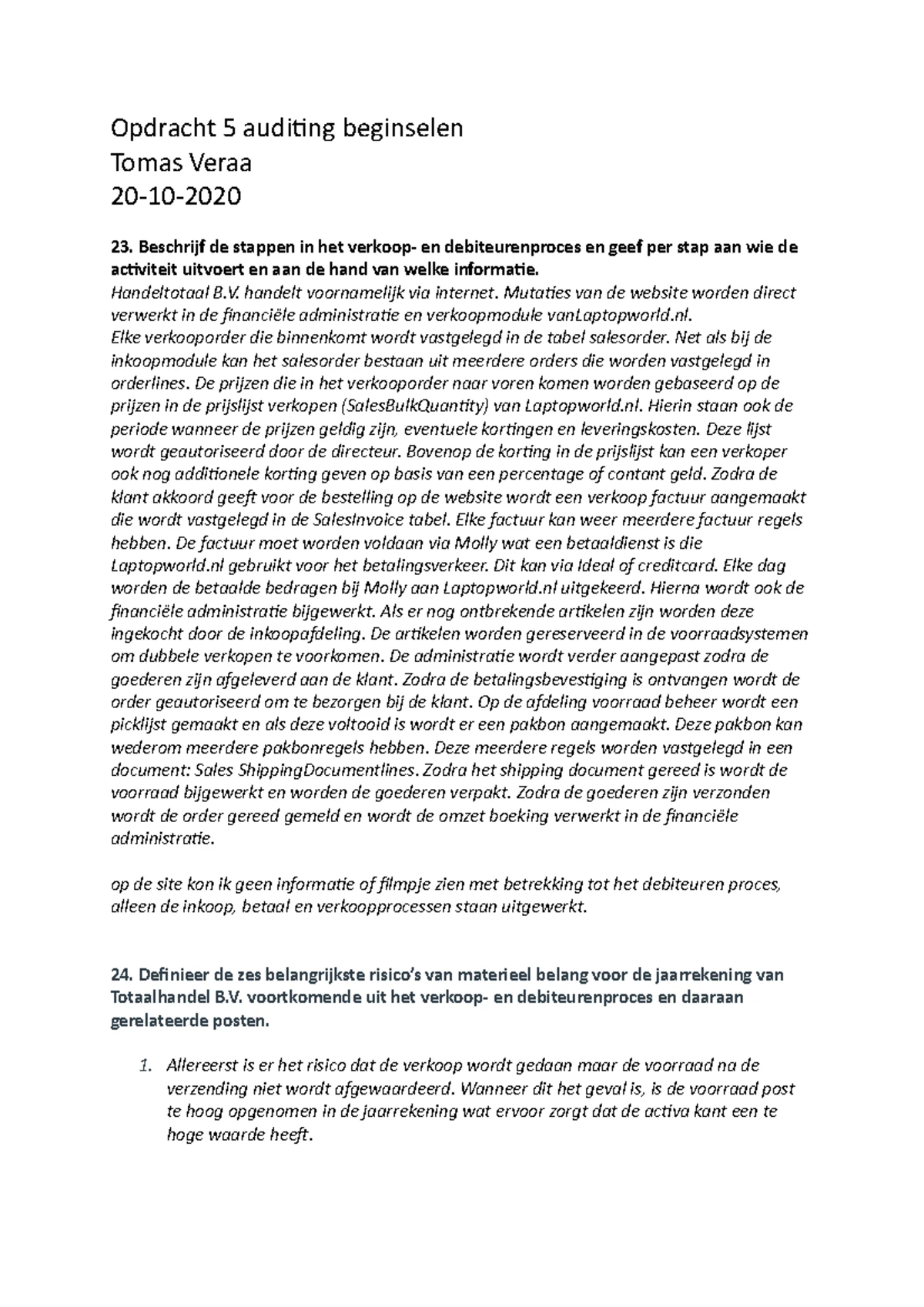 Ifrs-compared-to-dutch-gaap 1 - IFRS compared to Dutch GAAP : An ...