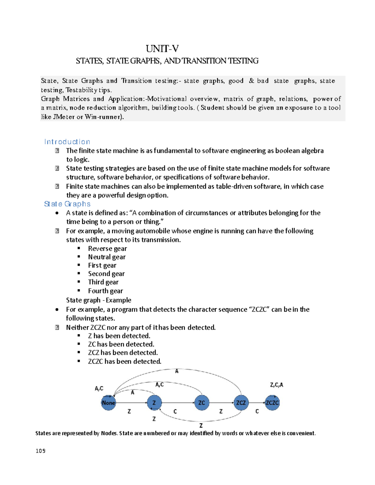 Software Testing Methodologies: States, Graphs & Transition Testing ...