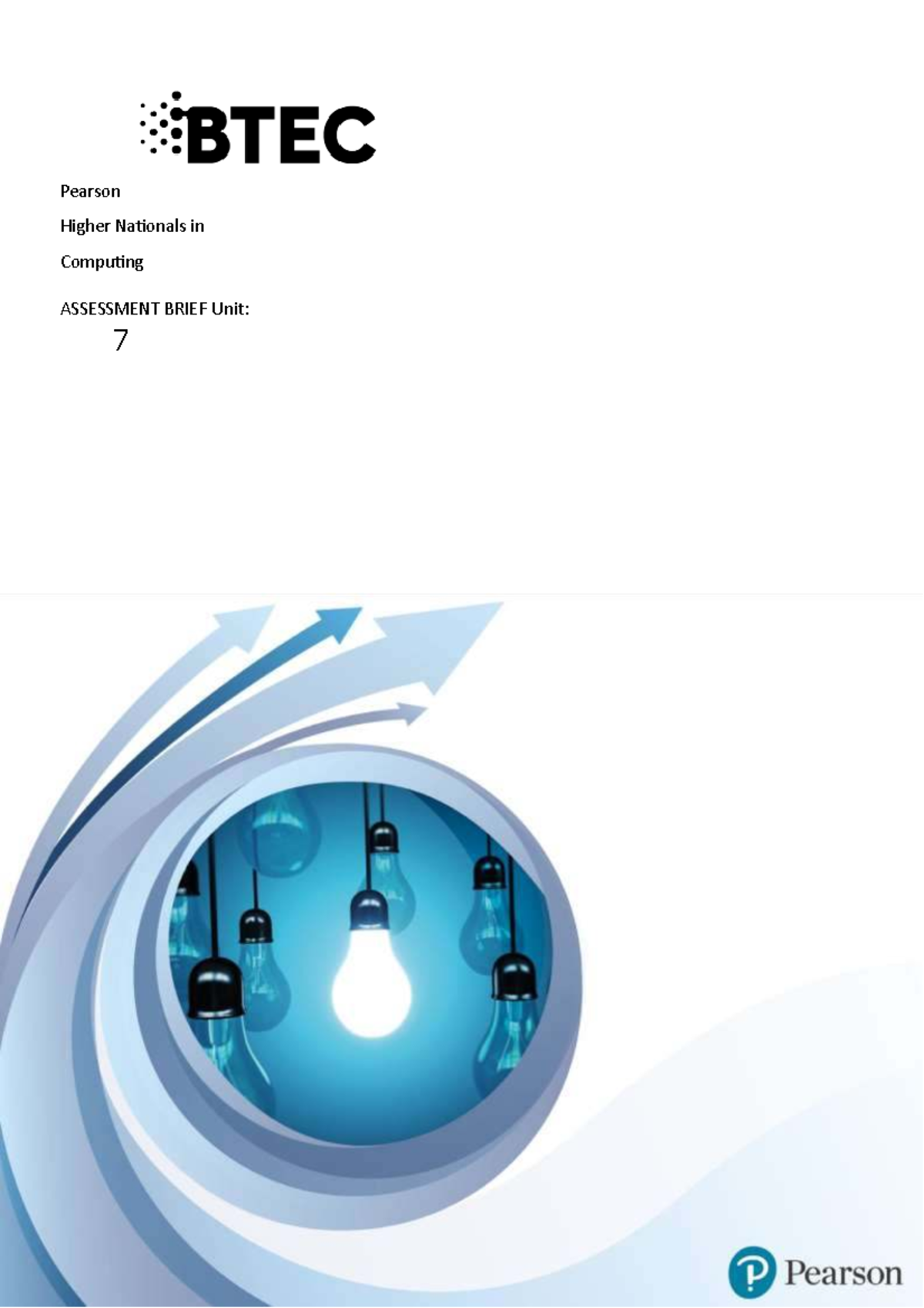 Unit 7: Software Development Lifecycle Assessment Brief - Studocu