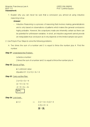 Solution mmw- soln - NO: DATE: 1. 4,8,14,22 32, 44 58 V V t 468 10 12 ...
