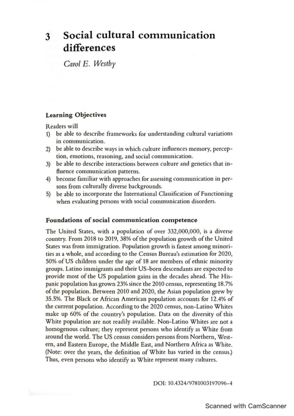 Effective Social Communication and Cognition Strategies - COMM1000 - u ...