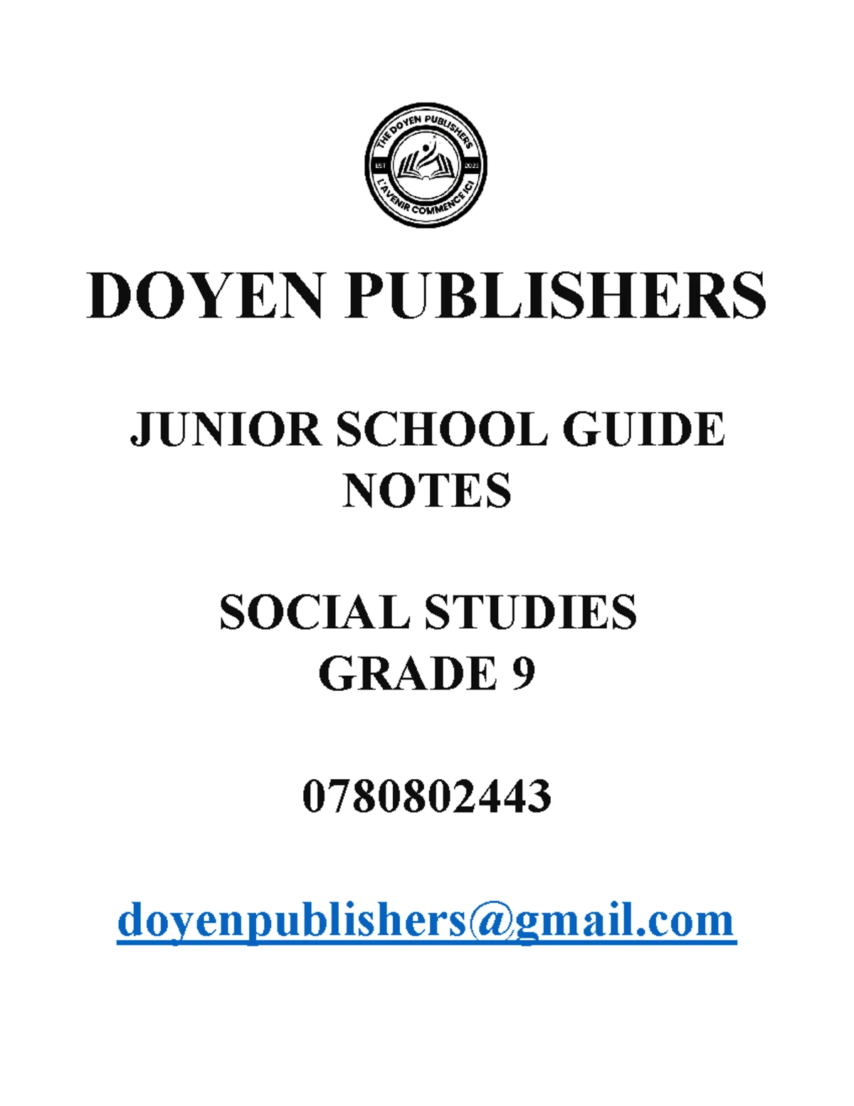 Grade 9 Social Studies Teaching Notes Overview and Key Concepts - Studocu