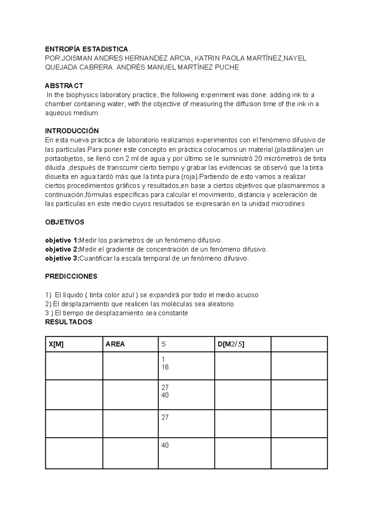 Informe practica 3 difusión por Joisman Andrés Hernández Arcia, Katri ...