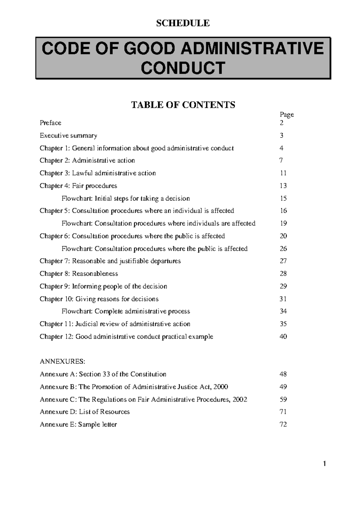PAJA 2006: Code of Good Administrative Conduct Overview and Guidelines ...